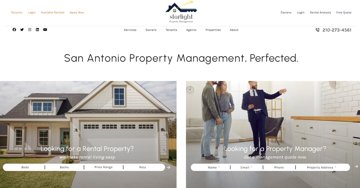 San Antonio Property Management | Starlight Property Management Texas